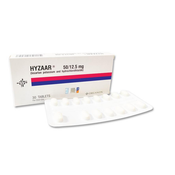 HYZAAR Losartan Potassium / Hydrochlorothiazide 50mg / 12.5mg Tablet 30 ...